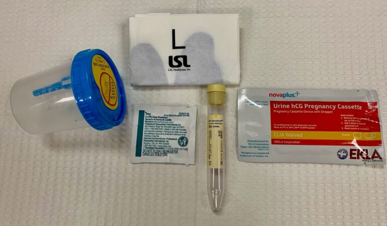 hCG Urine Rapid Test & Specimen Collection Kit - LSL Healthcare